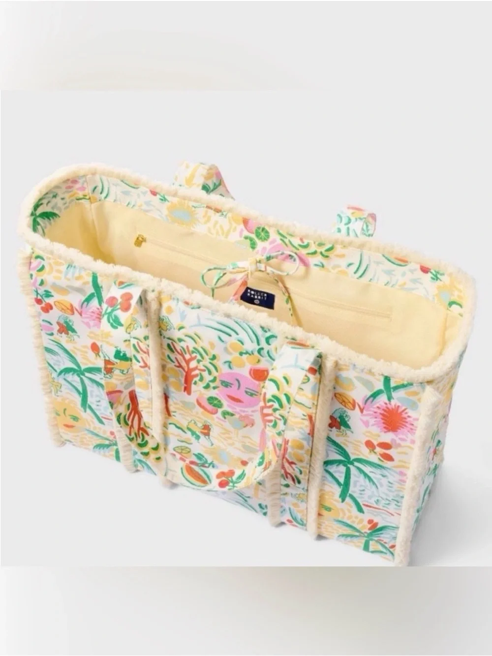 Roller Rabbit | Bags | Roller Rabbit X Target Canvas Tote Beach Bag ...